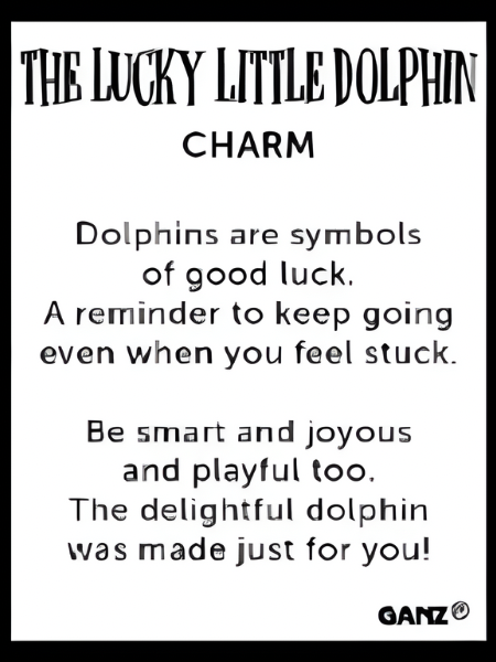 Lucky Dolphin Pocket Token – Peace by Piece Co.