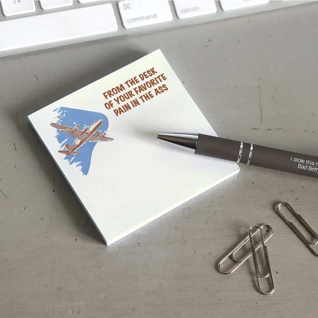 Pain In The Ass Note Pad – Peace by Piece Co.