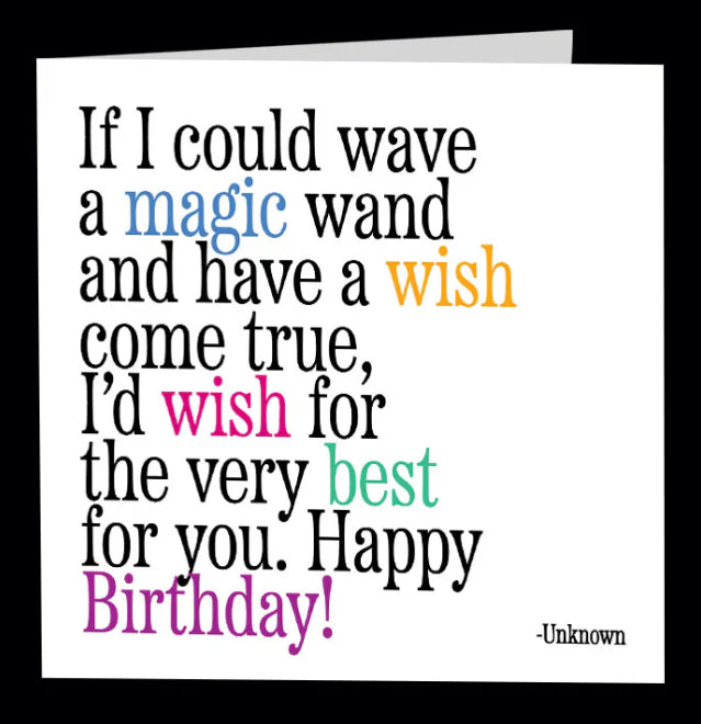 Magic Wand Card – Peace by Piece Co.