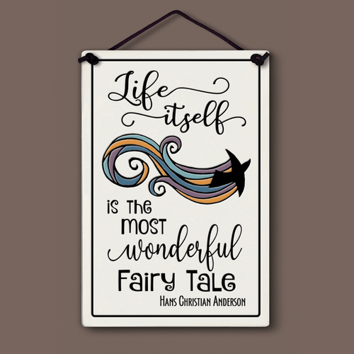 Wonderful Fairy Tale Clay Tile – Peace by Piece Co.