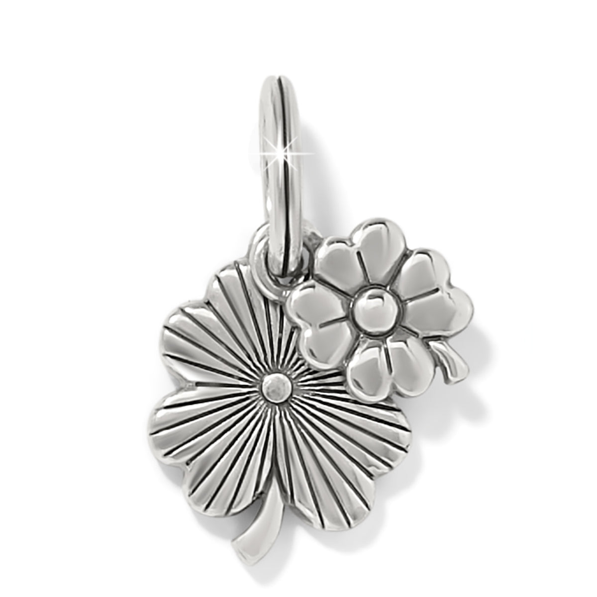 Double Shamrock Charm – Peace by Piece Co.