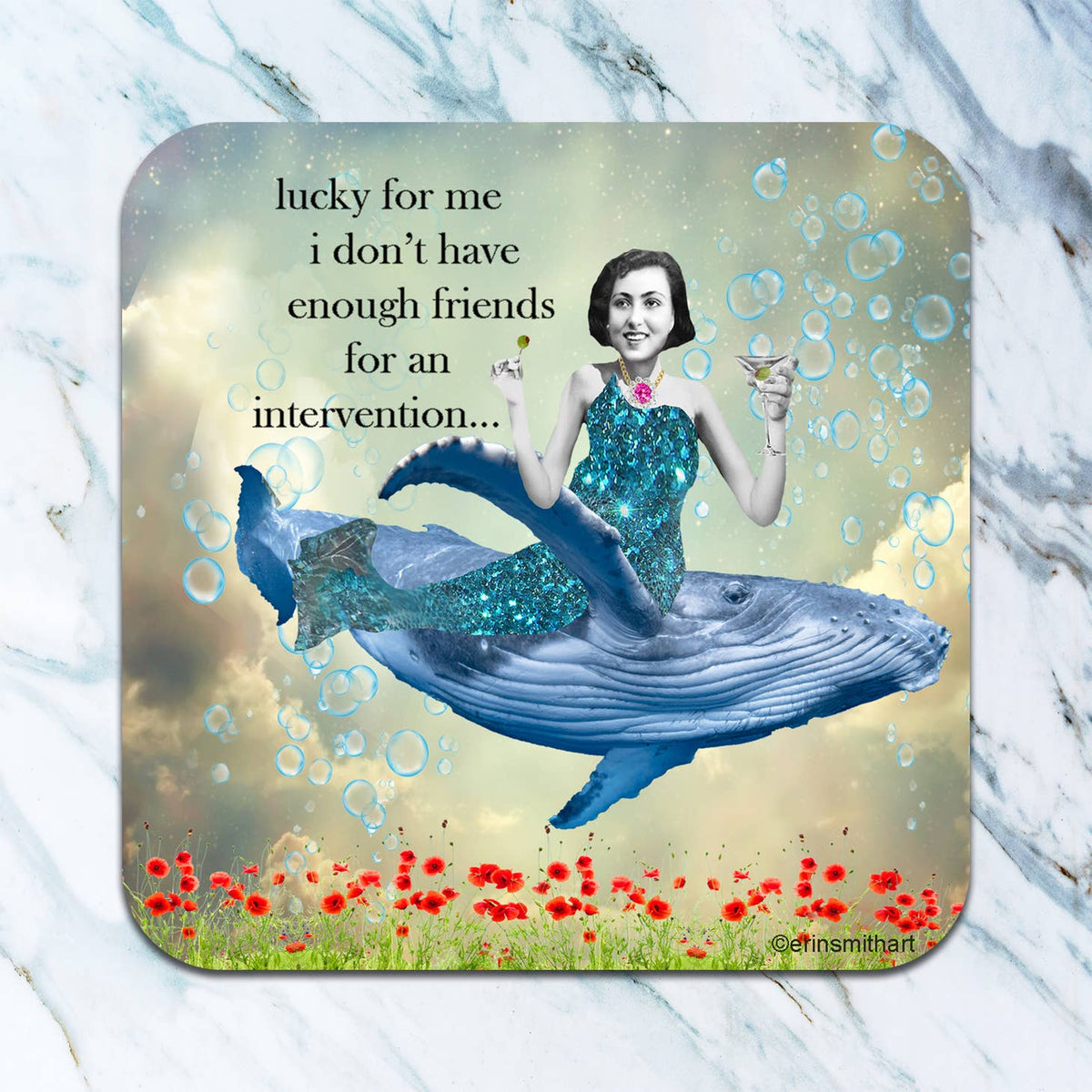Lucky For Me Coaster – Peace by Piece Co.